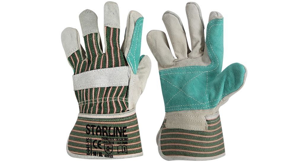 STARLINE E-041 YS Takviyeli Deri İş Eldiveni 10 Numara en ucuz