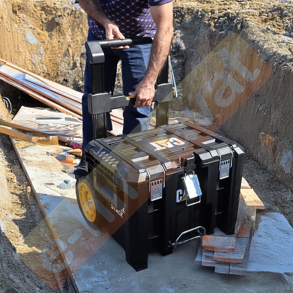 CAT DA41004 HYPER STACK 60 Litre Ağır Hizmet Tipi Tekerlekli Kilitli ...