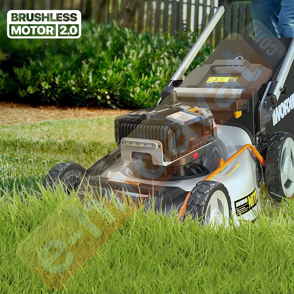 WORX WG761E 80Volt 4.0Ah. Li-ion 51cm Profesyonel Kömürsüz Şarjlı Çim ...