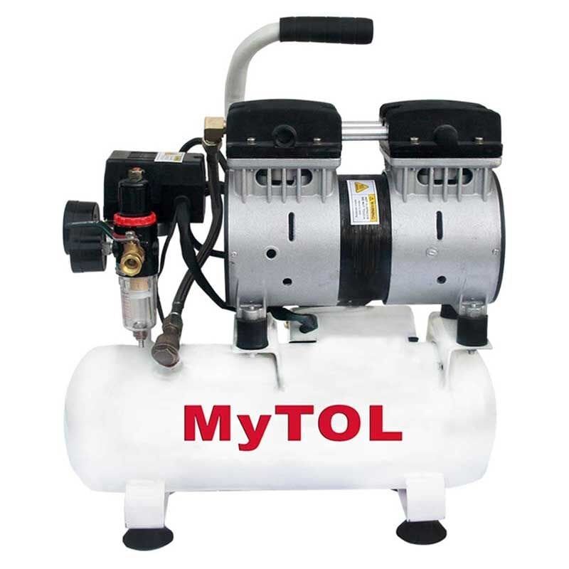 MYTOL Yağsız Sessiz Kompresör 8 Litre en ucuz